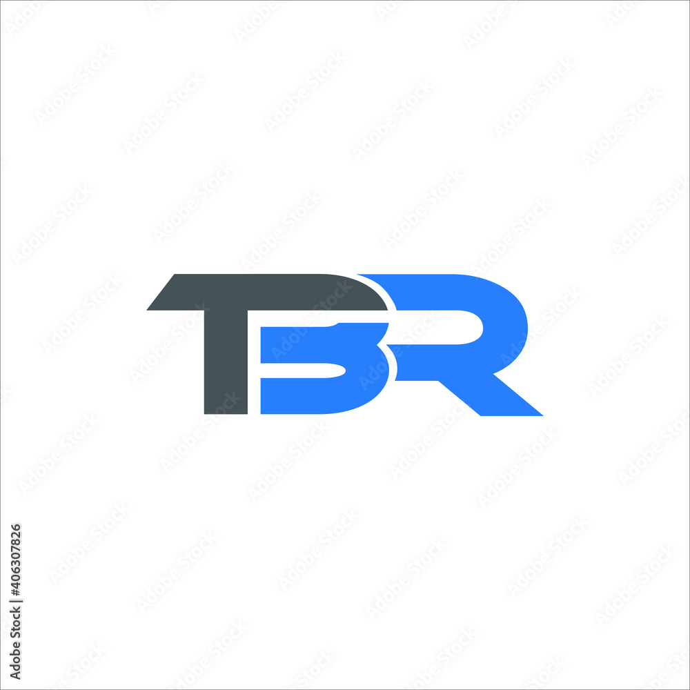 TBR logo TBR icon TBR vector TBR monogram TBR letter TBR minimalist TBR ...