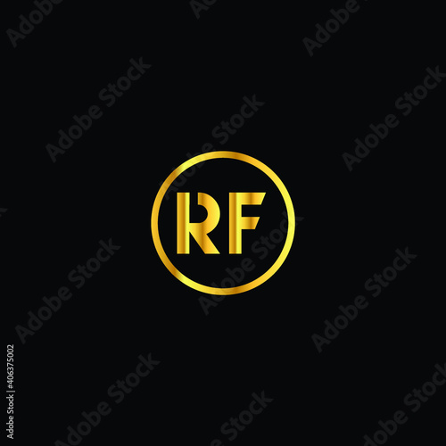 RF logo RF icon RF vector RF monogram RF letter RF minimalist RF ...