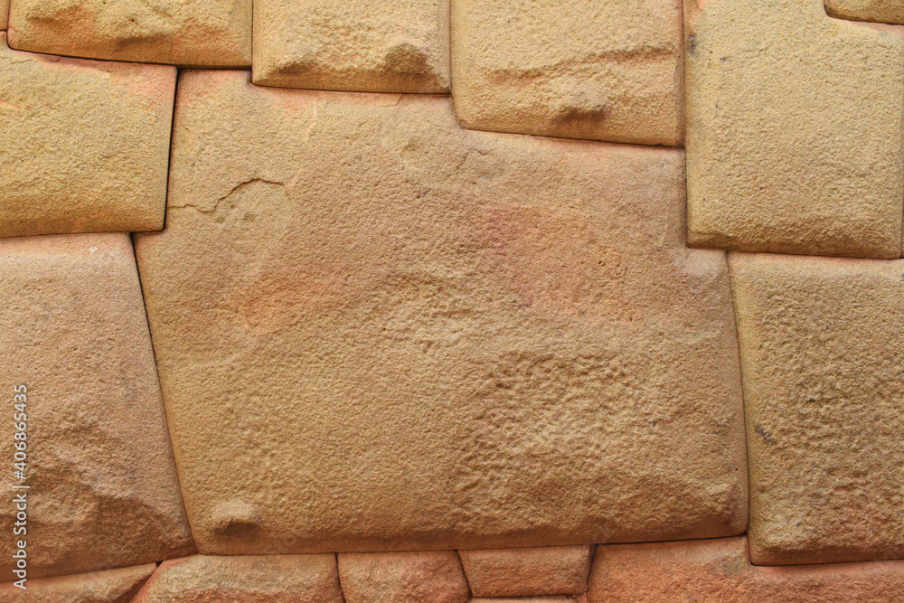 Foto de Stock Piedra de los 12 angulos | Adobe Stock