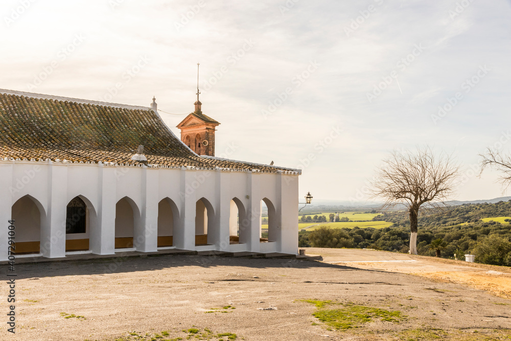 Lora del Rio, Spain. The Shrine of Setefilla, a Roman Catholic ...