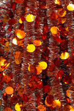 Orange Sparkling Tinsel Background Free Stock Photo - Public Domain ...