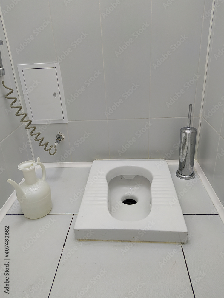 muslim toilet without toilet. Islamic dressing etiquette. Dressing room ...