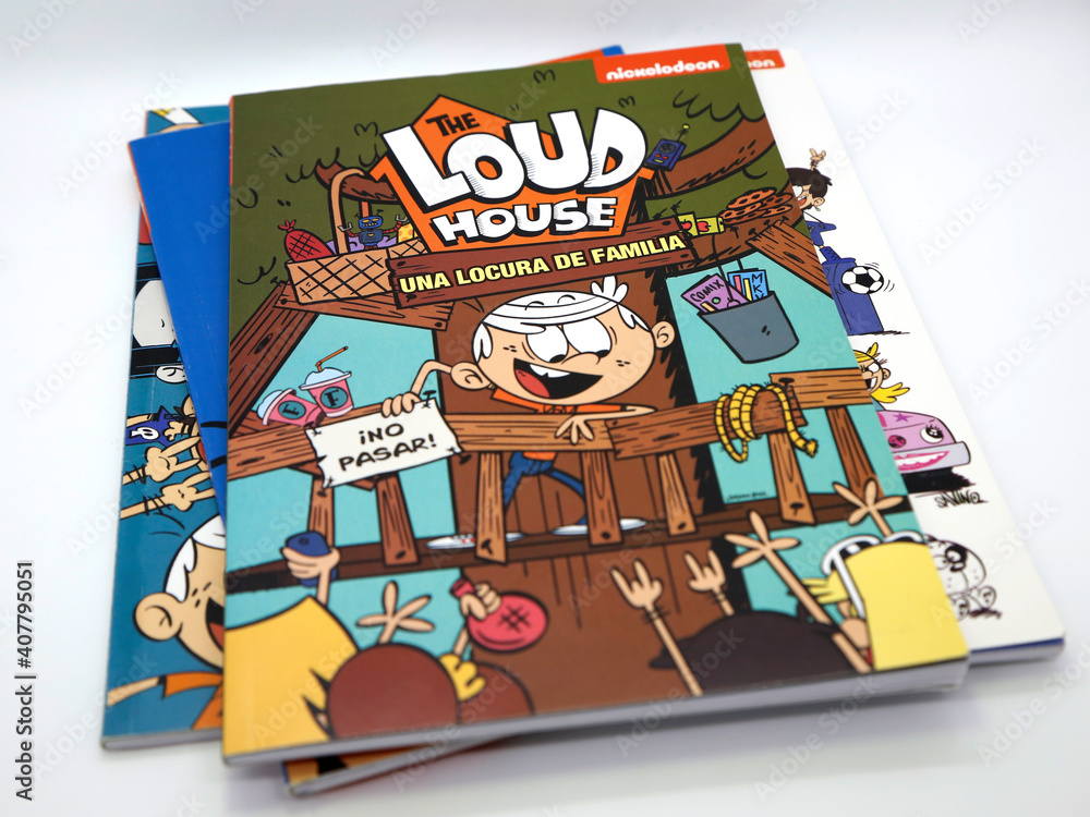 Comic from the Nickelodeon series The Loud House. Books of the ...