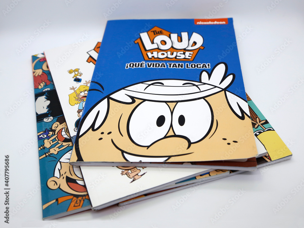 Comic from the Nickelodeon series The Loud House. Books of the ...