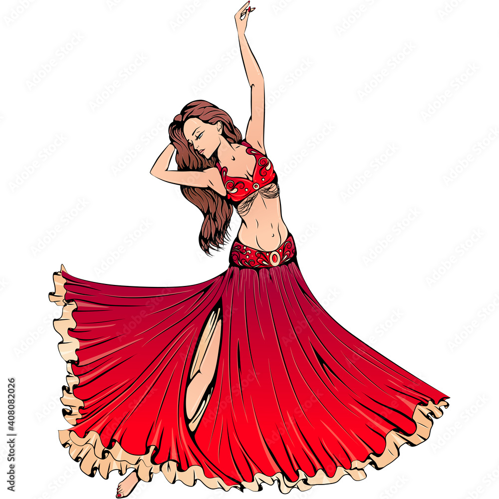 belly dancing art