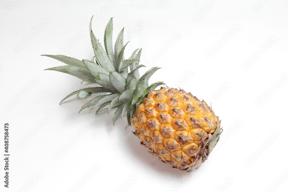 Honey pineapple fruit (Nanas Madu) with the Latin name Ananas Comosus ...