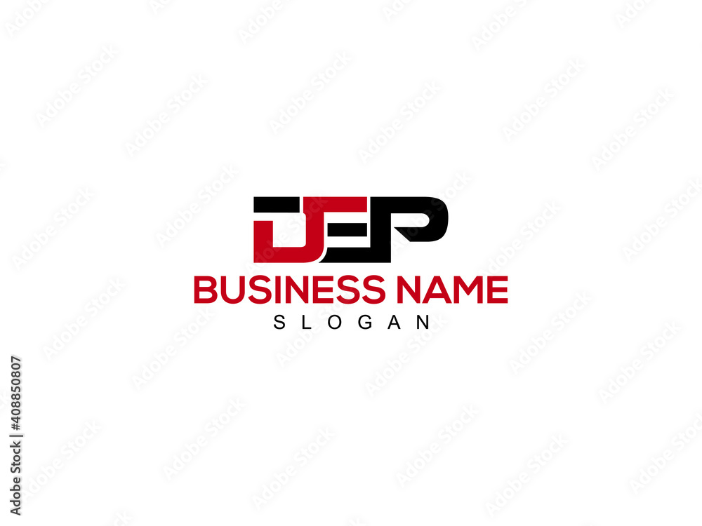 DEP Logo Vectors For Your Business Stock Vector | Adobe Stock