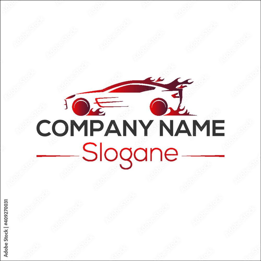 Car logo for the company, Auto style car logo design with concept ...