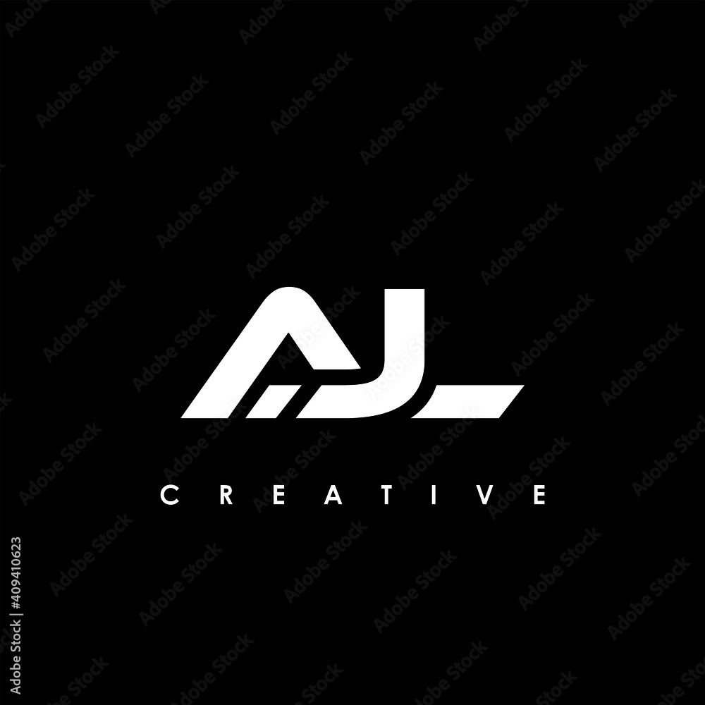 AJL Letter Initial Logo Design Template Vector Illustration Stock ...