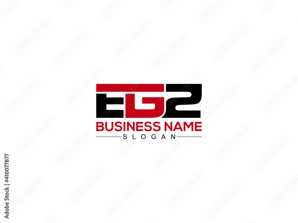 EGZ Letter and templates design For Your Business Stock Vector | Adobe ...