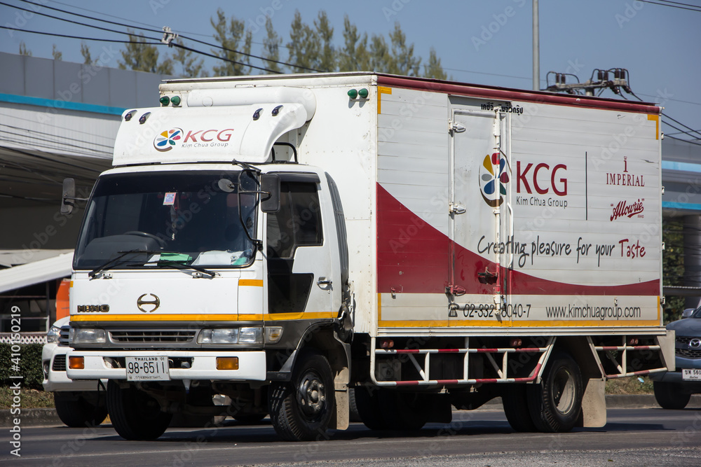 Container truck of KCG Kim Chua Group. Stock Photo | Adobe Stock