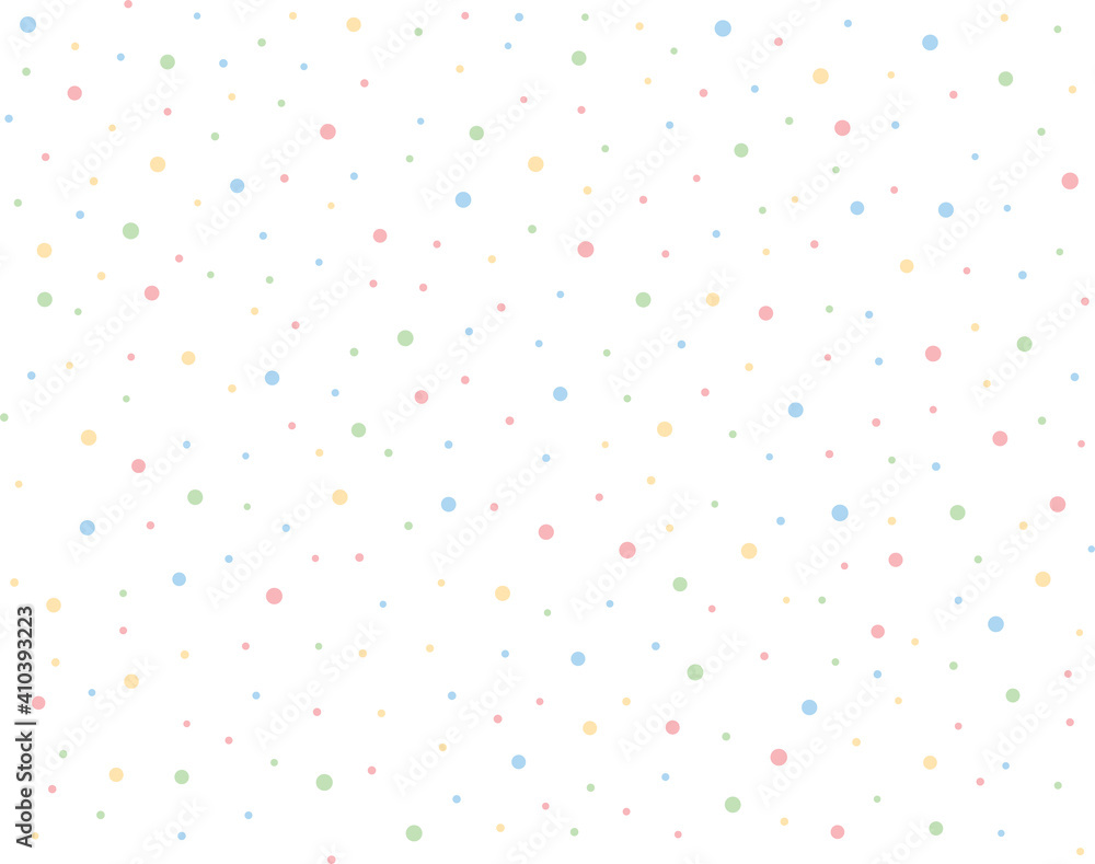 Spring and summer background. Simple light bright seamless pattern with ...