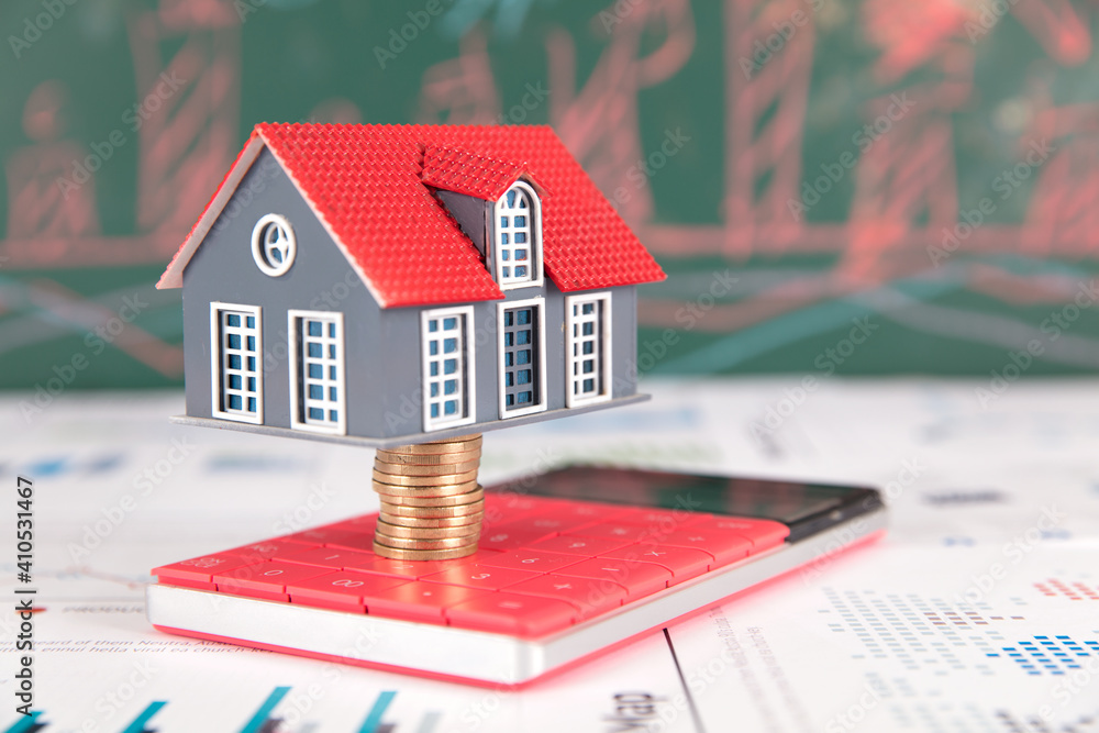 Calculators in the financial chart environment and small house models ...