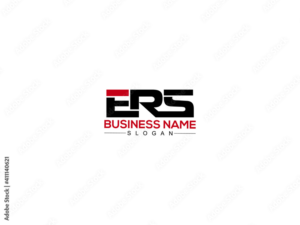ERS Logo And Illustrations Design For Business Stock Vector | Adobe Stock