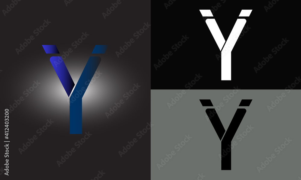 Logo Vector Graphic Of Letter Y Logo Minimal alphabet symbol, Best For ...