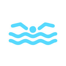 Zwemmen - symbool Gratis Stock Foto - Public Domain Pictures