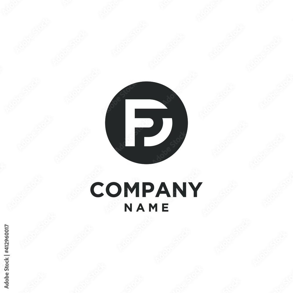 Initial Logo Design Monogram Vector Element Stock Vector | Adobe Stock