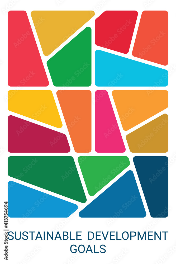 Icons Set .Sustainable Development Goals. Vector EPS Stock Vector ...