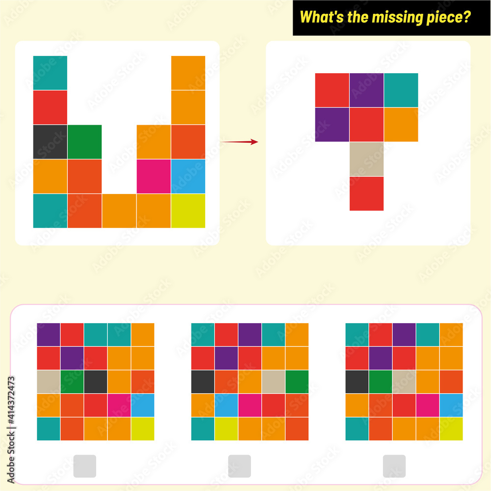 Find the cube with the view in the direction of the arrow. Intelligence ...