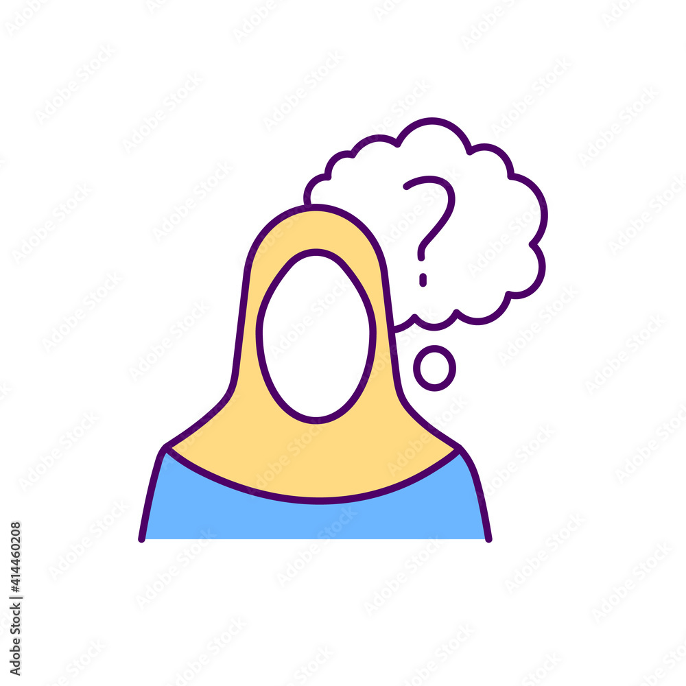 Cultural diversity in workplace RGB color icon. Hiring employees from ...