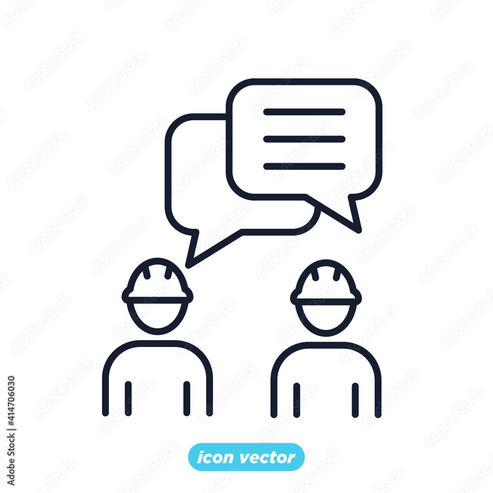 เวกเตอร์ Stock Engineering People icon. People Teamwork Engineering ...