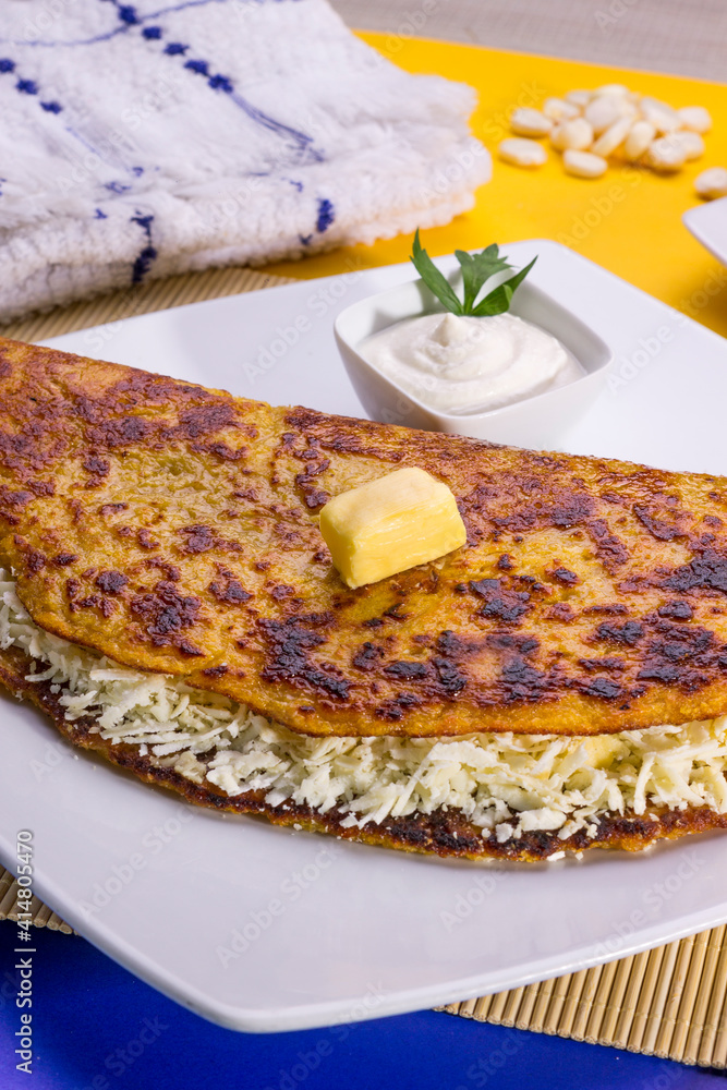 Foto de Stock Comida típica de Venezuela servido en plato para ...