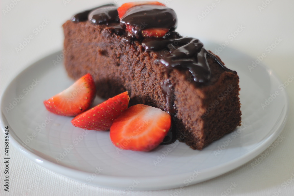 Finger millet chocalate cake. A Healthy Homemade Chocolate cake made ...
