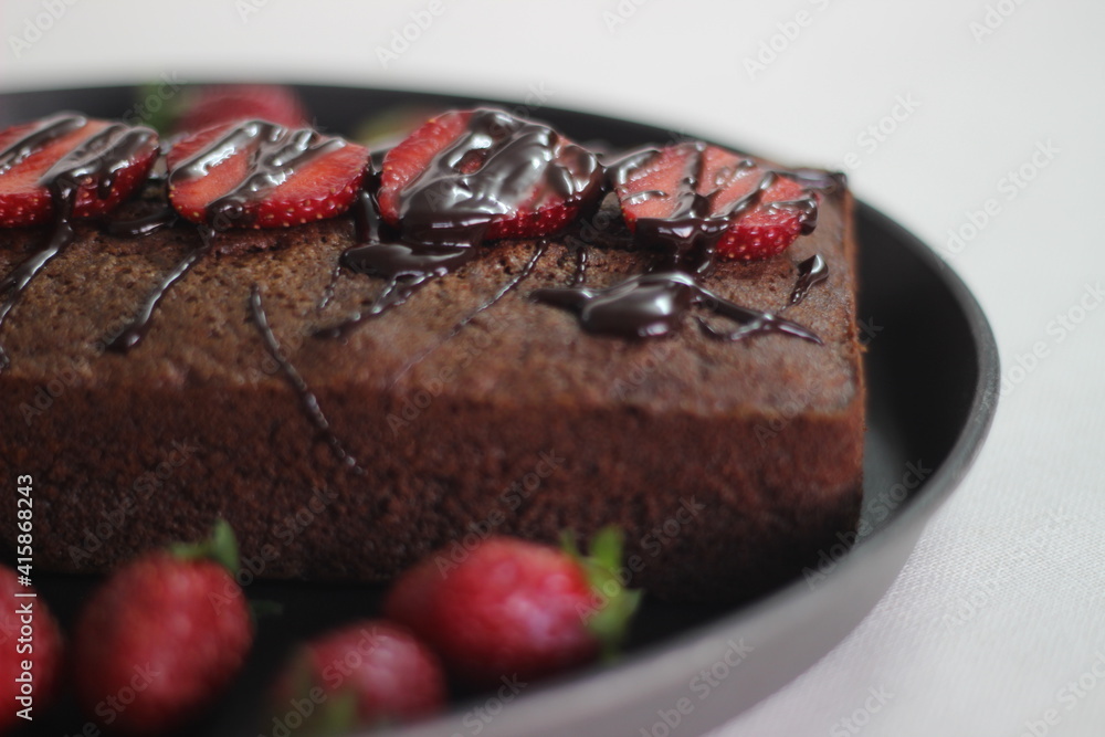 Finger millet chocalate cake. A Healthy Homemade Chocolate cake made ...