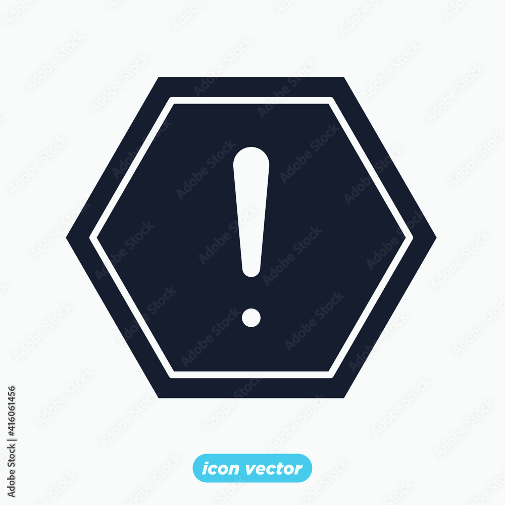 Danger warning sign icon. Danger warning sign symbol template for ...