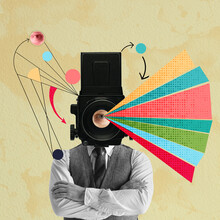 Funny Space Photo Collage Free Stock Photo - Public Domain Pictures