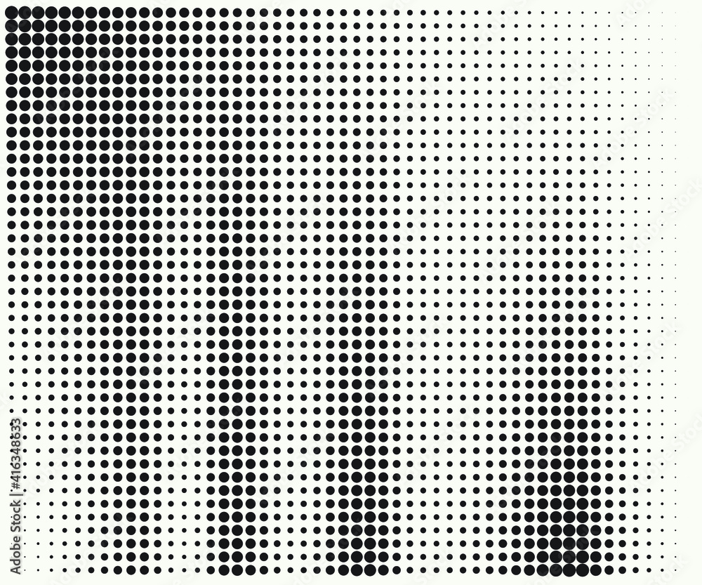 Horizontal lines. Design halftone element. Vector illustration. Line ...