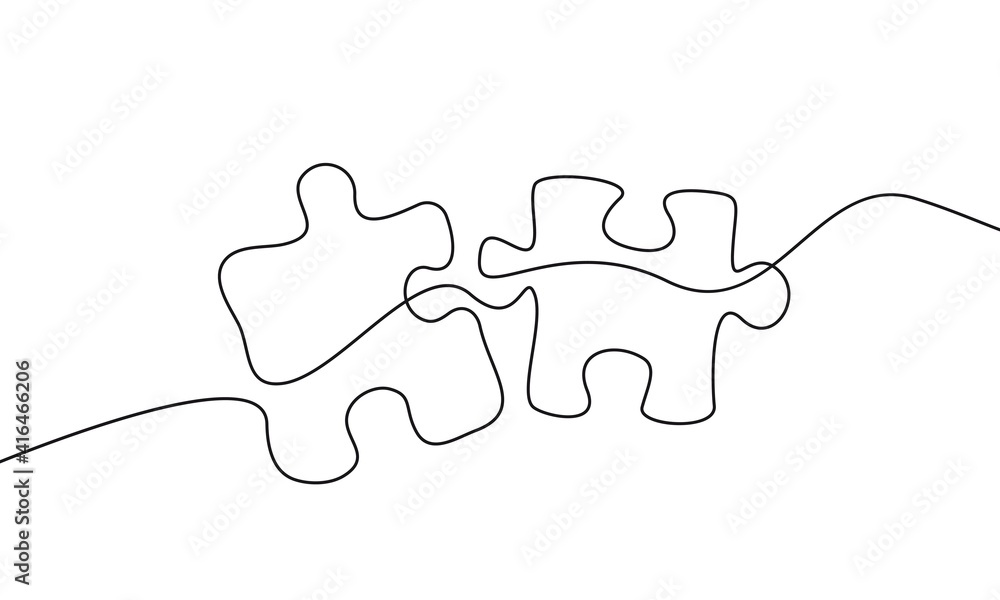 Simple Continuous Line Drawing