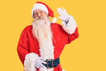 Santa Claus Waiving Free Stock Photo - Public Domain Pictures