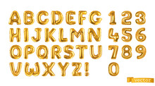 Alphabet Letters Gold Clip-art Free Stock Photo - Public Domain Pictures