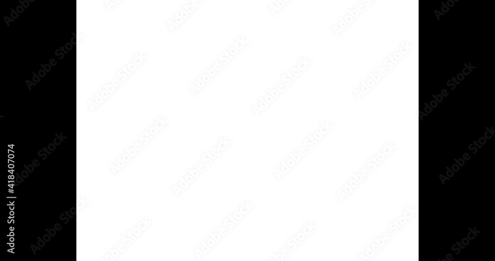 Cinema 4K (DCI) Template - Overlay - Black Bars / Aspect Ratio (4:3 ...