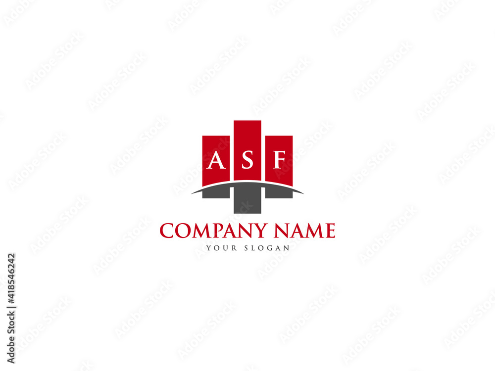 Letter ASF Logo Icon Design For Kind Of Use Stock Vector | Adobe Stock