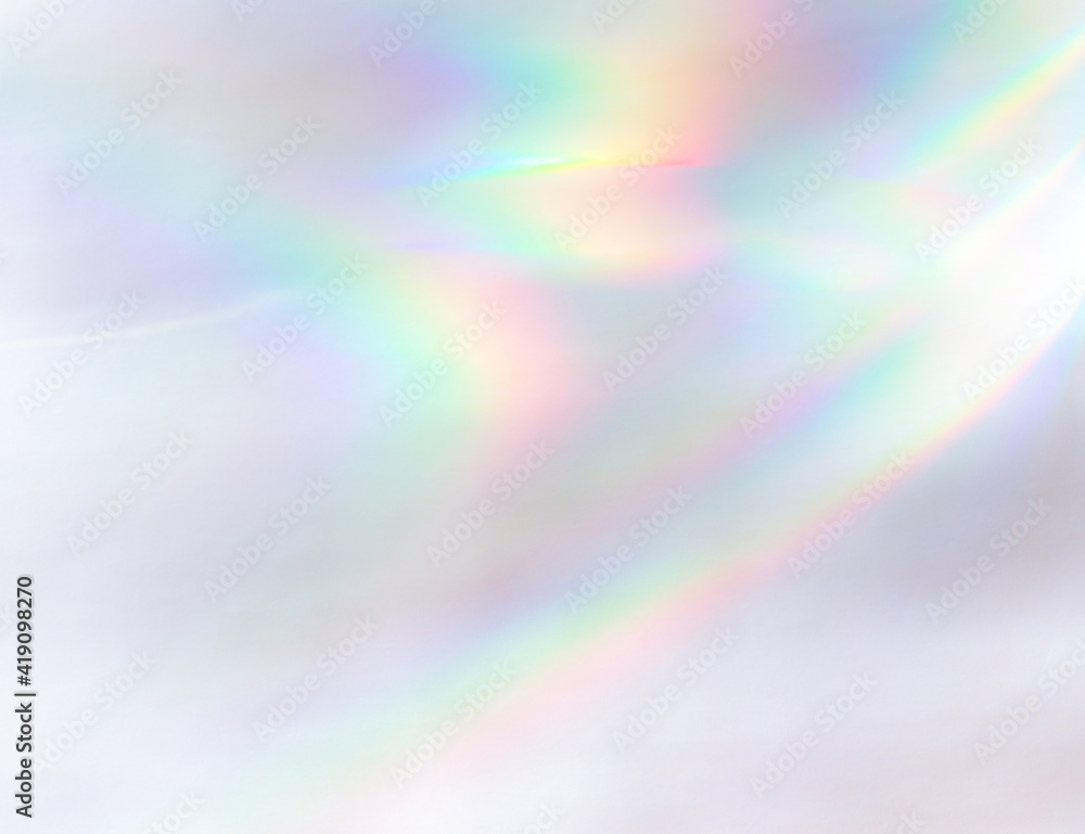 Natural light effects mock-up. Rainbow light texture overlay effect ...