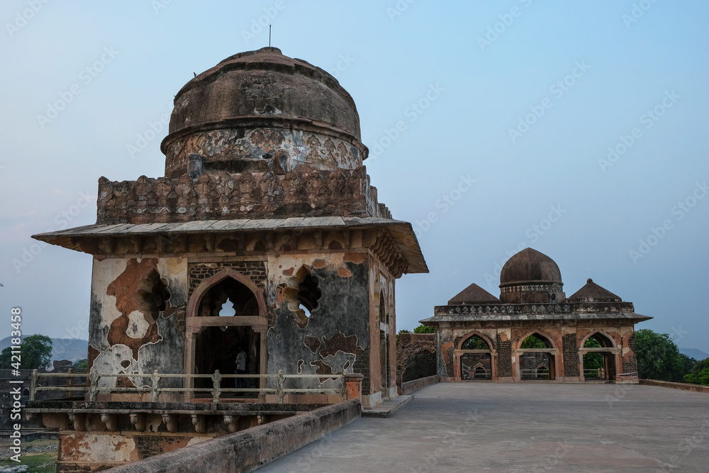 Jahaz Mahal is the most famous building in Mandu was built between two ...