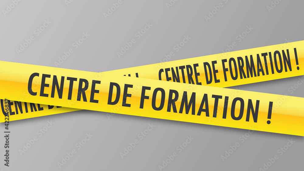 Logo centre de formation. Stock Vector | Adobe Stock