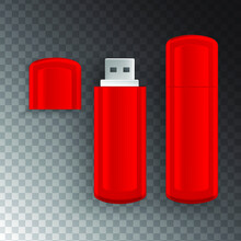 Red Flash Drive Free Stock Photo - Public Domain Pictures