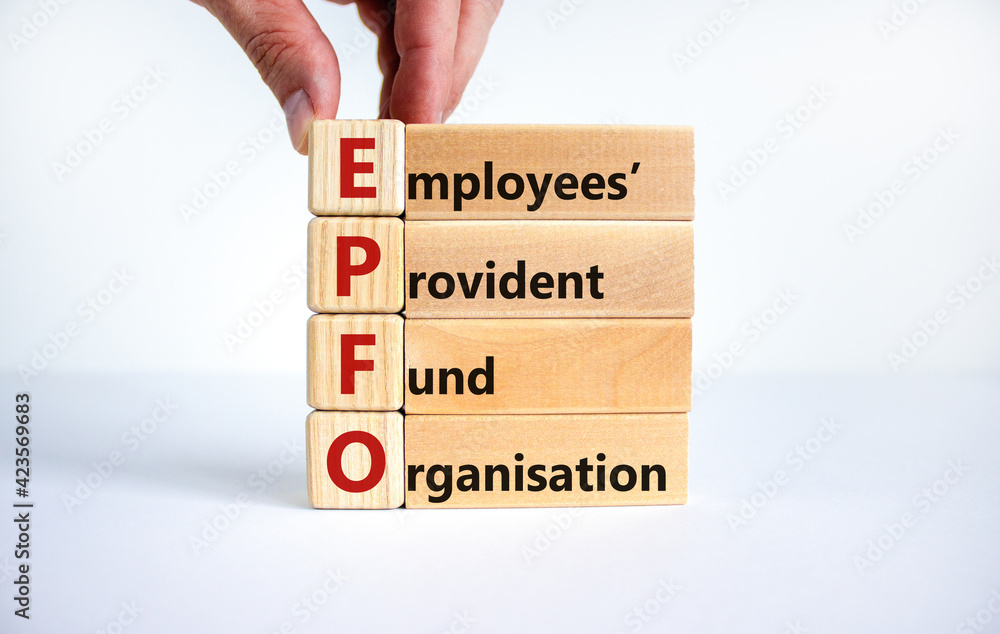 Foto stock di EPFO, employees provident fund organisation symbol ...