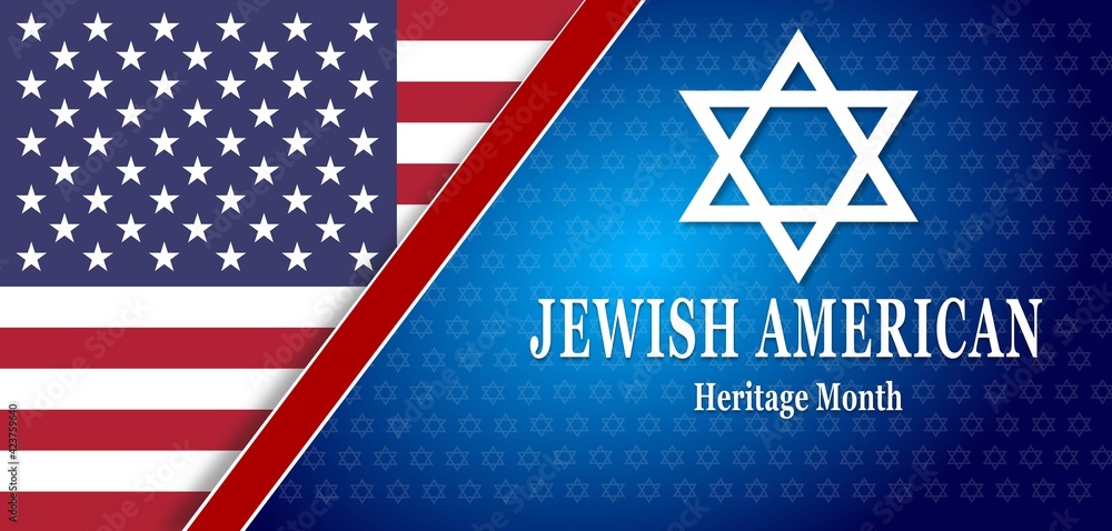 Jewish American Heritage Month Stock Vector | Adobe Stock