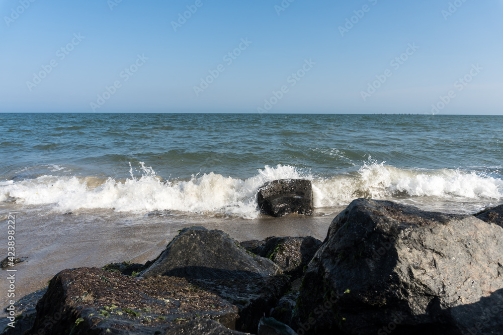 Rock beach also known as Promenade Beach is the popular stretch of ...