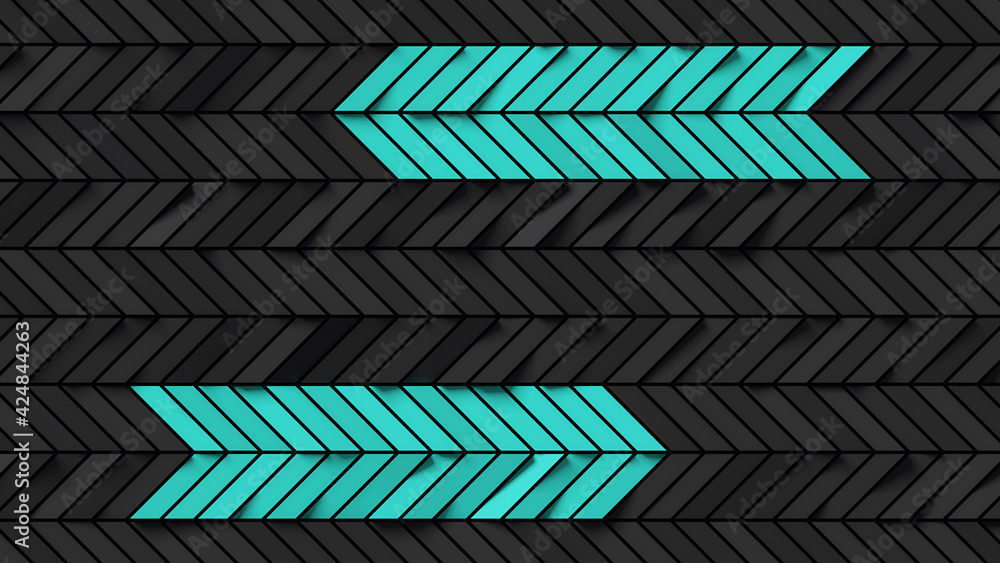Turquoise Chevron Backgrounds