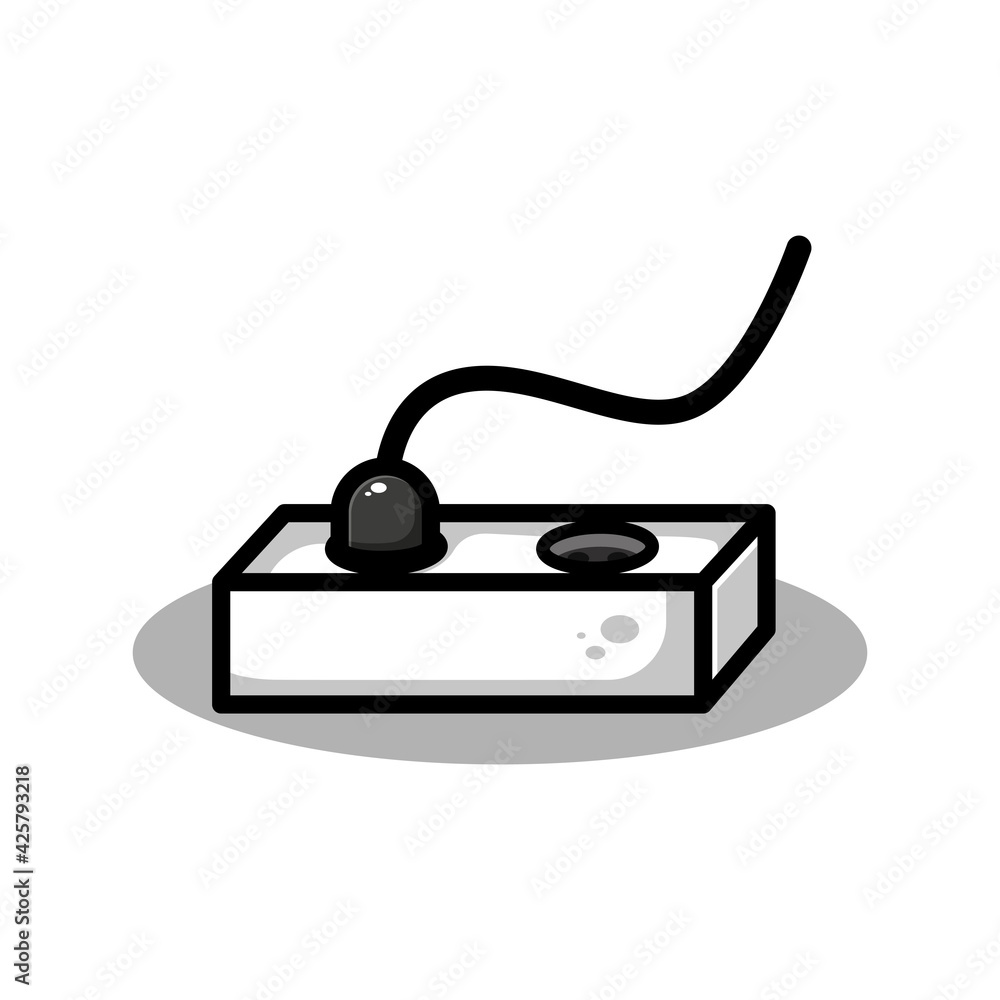 vector electric socket illustration design. The electric socket with an ...