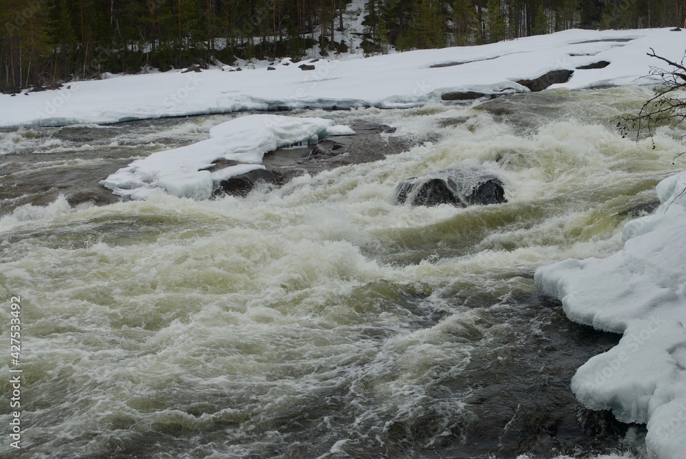 arctic, norway, object, place, rapid, scandinavia, scandinavian, stone ...