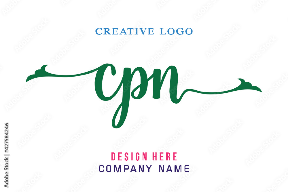 CPN lettering logo is simple, easy to understand and authoritative ...