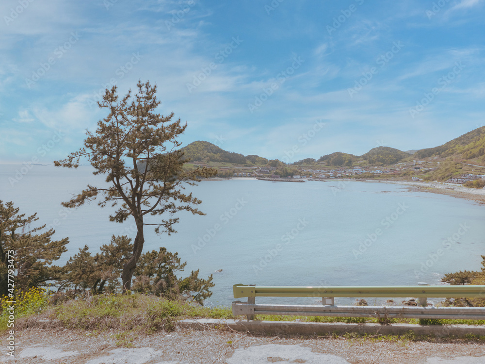 Hallyeohaesang National Park Observation deck, Nambu myeon, Geoje si ...