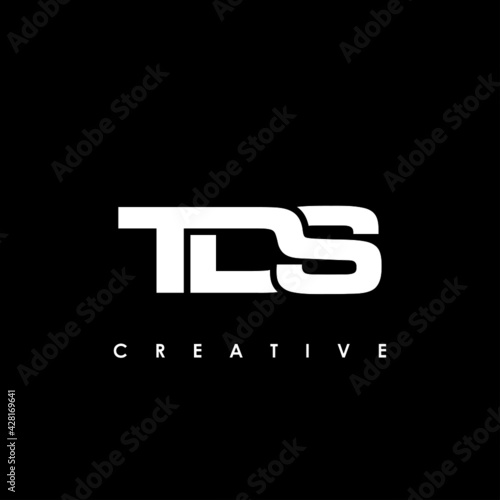 TDS Letter Initial Logo Design Template Vector Illustration Stock ...