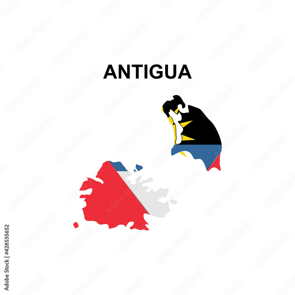 maps of Antigua icon vector sign symbol Stock Vector | Adobe Stock
